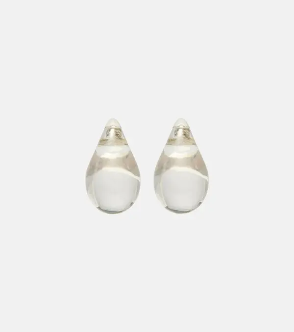 Bottega Veneta Drop Sterling Earrings - Silver
