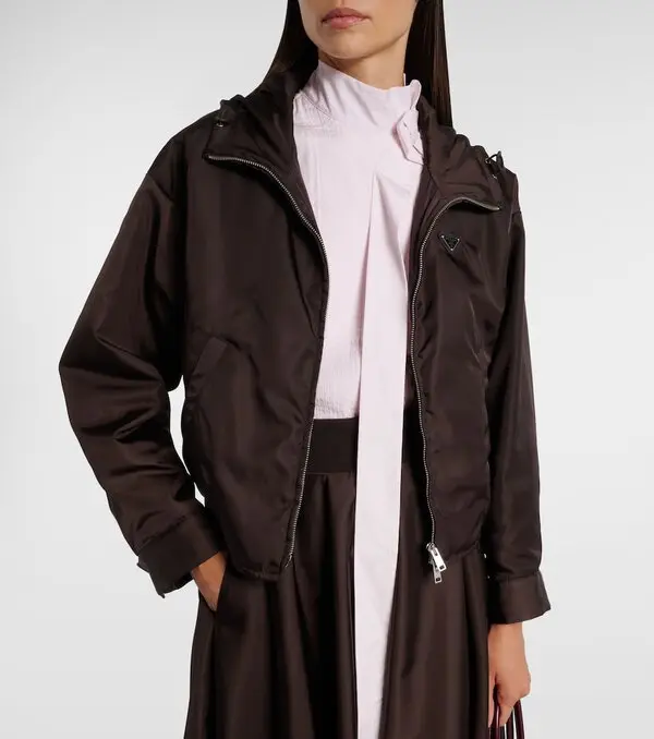 Prada Re-nylon Hooded Jacket