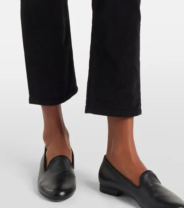 Ag Ex Boyfriend Mid-rise Slim Corduroy Pants