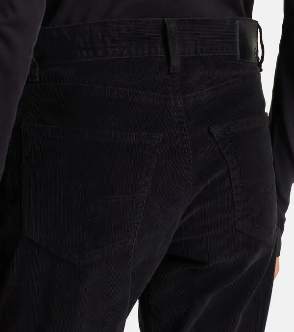 Ag Ex Boyfriend Mid-rise Slim Corduroy Pants