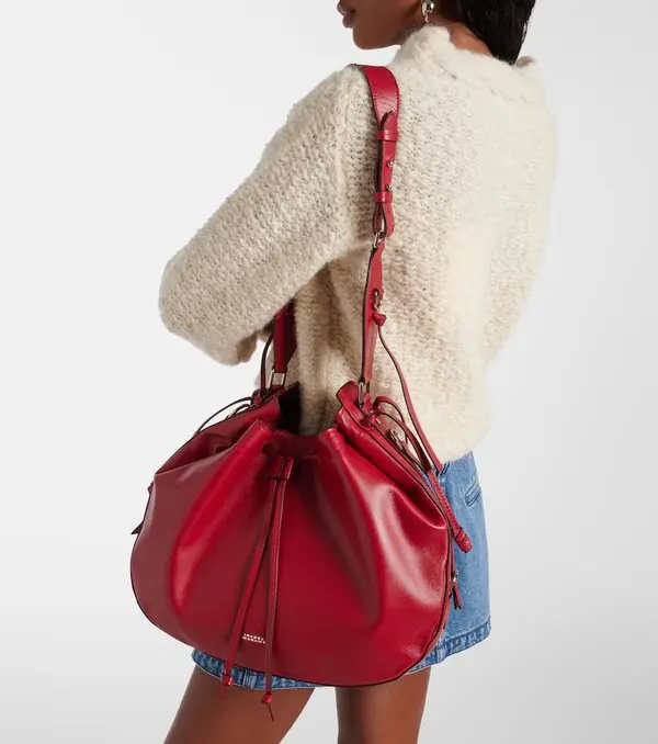 Isabel Marant Étoile Bolton Medium Leather Shoulder Bag