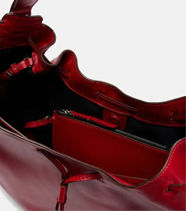 Isabel Marant Étoile Bolton Medium Leather Shoulder Bag