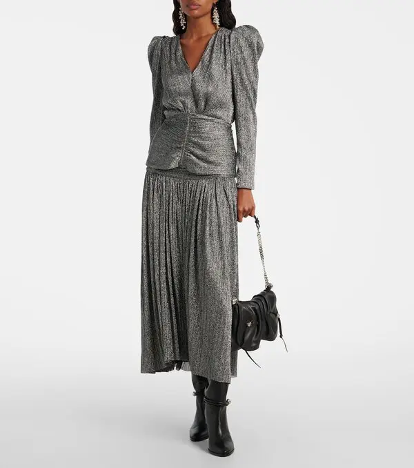 Isabel Marant Étoile Emiria Embellished Maxi Skirt