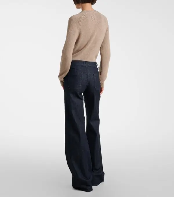 NILI LOTAN Florence Wide-leg Jeans