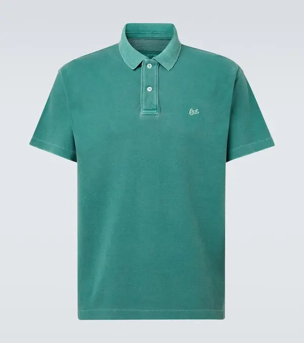 ERL Logo Cotton Polo Shirt