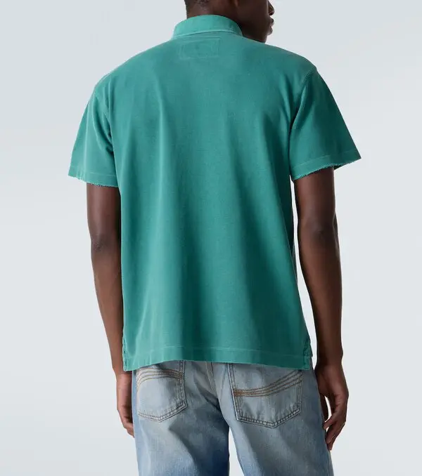 ERL Logo Cotton Polo Shirt