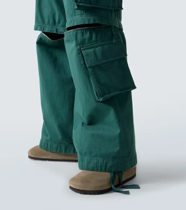 ERL High-rise Cotton Cargo Pants