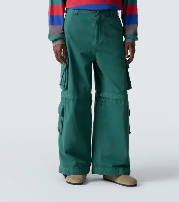 ERL High-rise Cotton Cargo Pants
