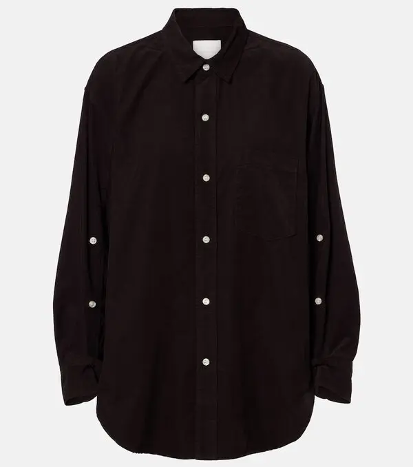 Citizens Of Humanity Kayla Oversized Cotton Corduroy Shirt - Brown