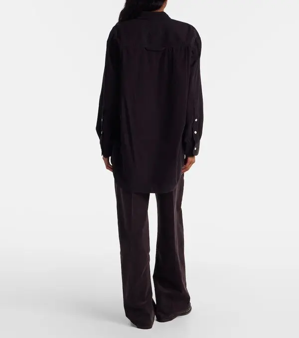 Citizens Of Humanity Kayla Oversized Cotton Corduroy Shirt - Brown