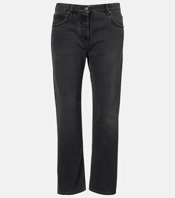 THE ROW Riaco Mid-rise Straight Jeans