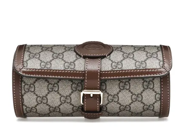 Gucci Supreme Monogram Watch Role Bag