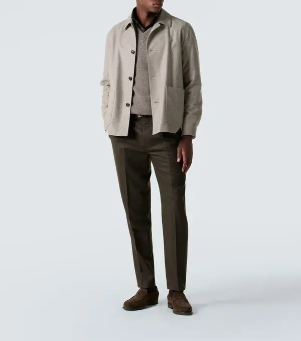 Zegna Alpe Wool Jacket
