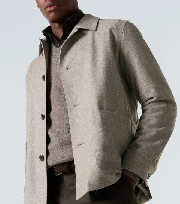 Zegna Alpe Wool Jacket