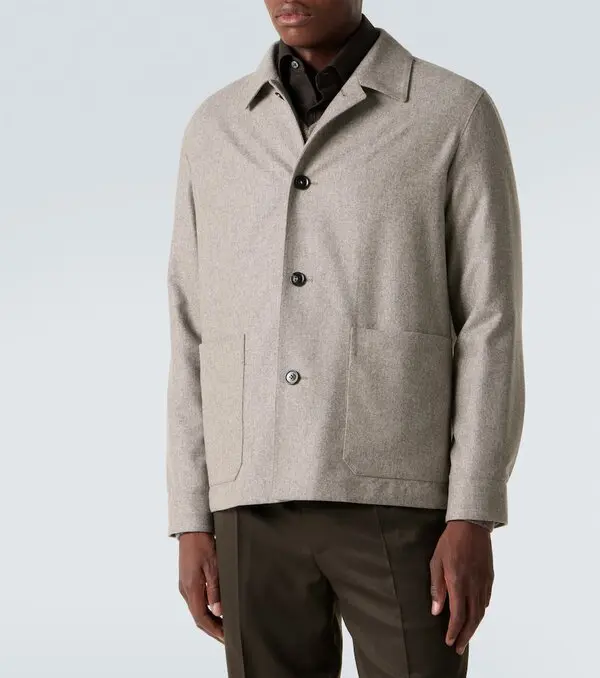 Zegna Alpe Wool Jacket