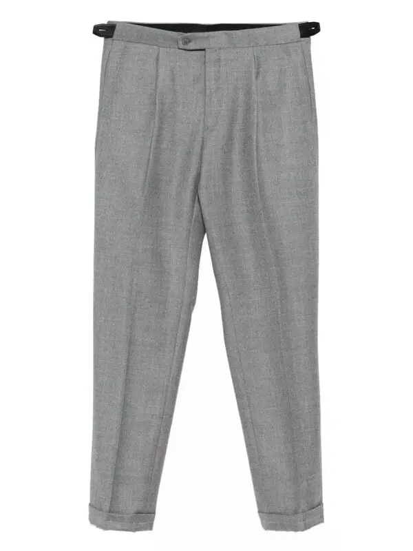 Brioni Pleated Wool Trousers