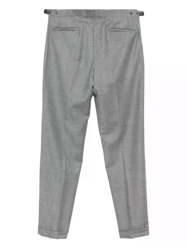 Brioni Pleated Wool Trousers