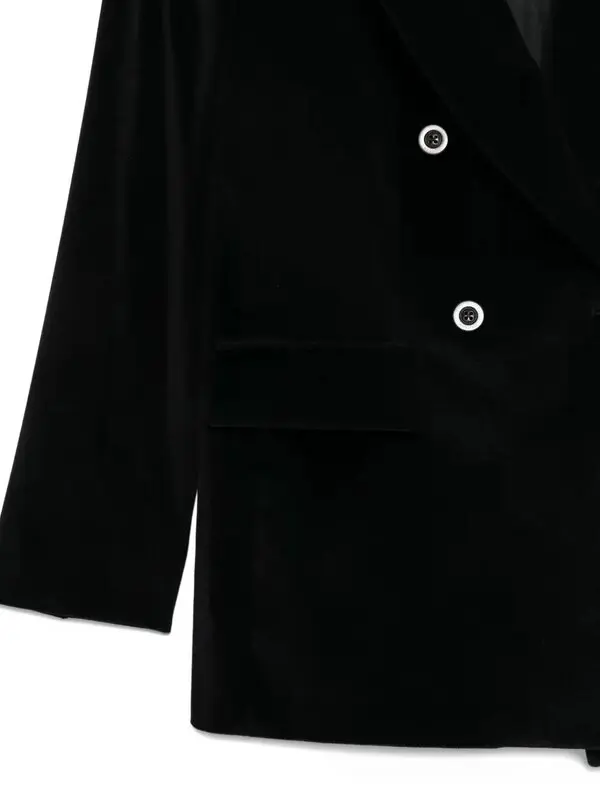 Boglioli Velvet Double-breasted Jacket