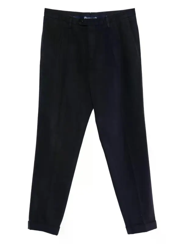 DRUMOHR Pleated Cotton Pants