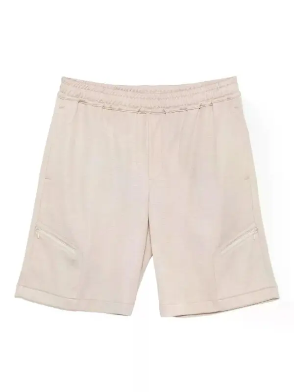 Eleventy Elasticated Shorts With Zip Pockets
