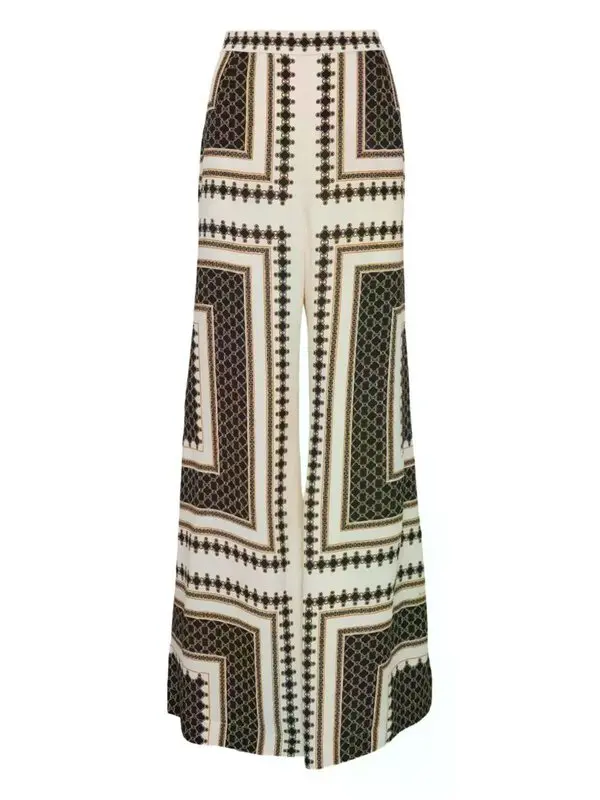 Zimmermann Geometric Print Trousers