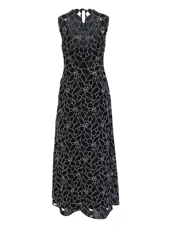 Ulla Johnson Floral-embroidered Midi Dress