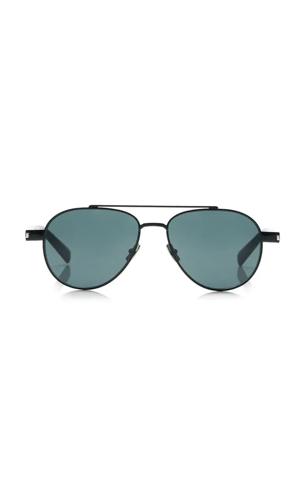 Saint Laurent Aviator-frame Sunglasses - Black