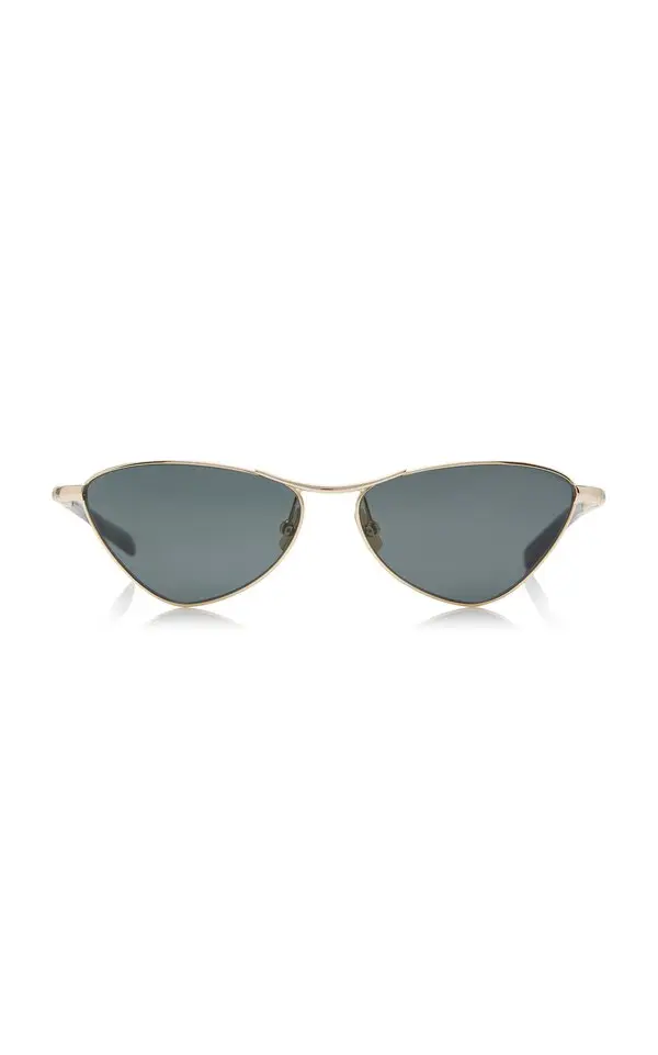 Saint Laurent D-frame Sunglasses - Gold