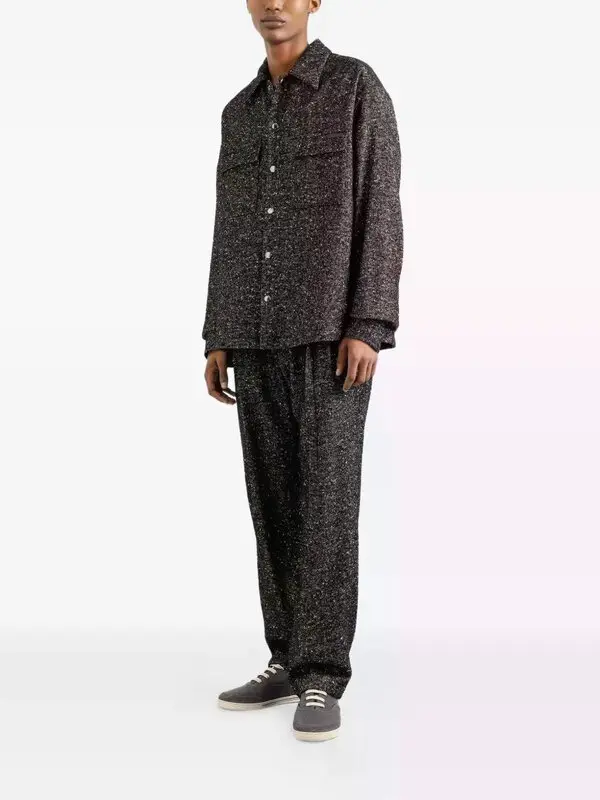 Dolce & Gabbana Speckled Shirt - Black
