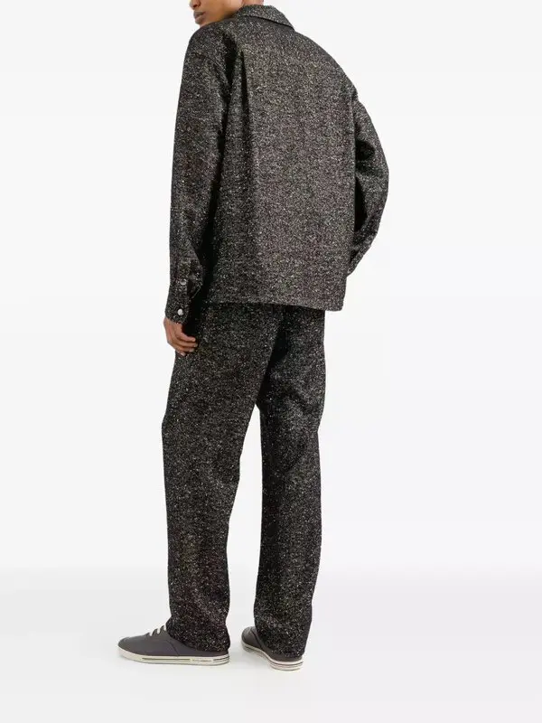 Dolce & Gabbana Speckled Shirt - Black