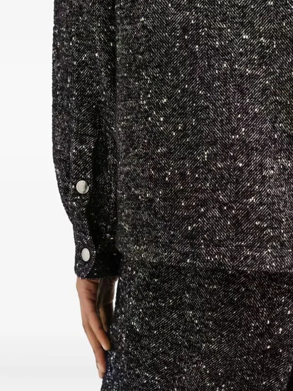 Dolce & Gabbana Speckled Shirt - Black