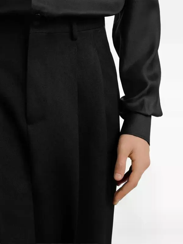 Dolce & Gabbana Pleated Cuffed Trousers