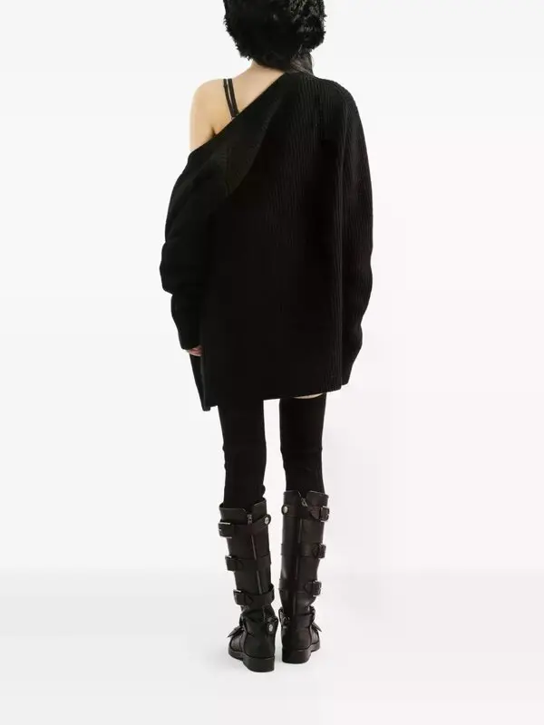 Dolce & Gabbana Jewel-button Ribbed Cardigan