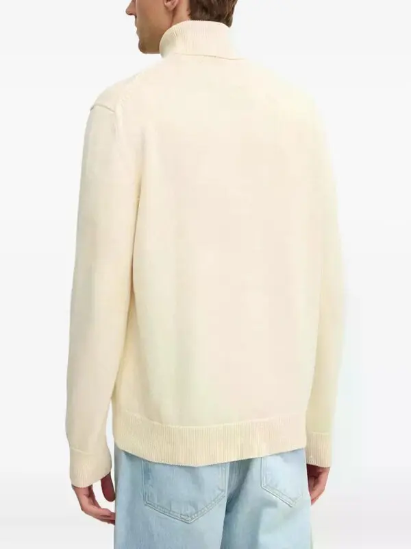 Gant Logo-lettering Turtleneck Sweater