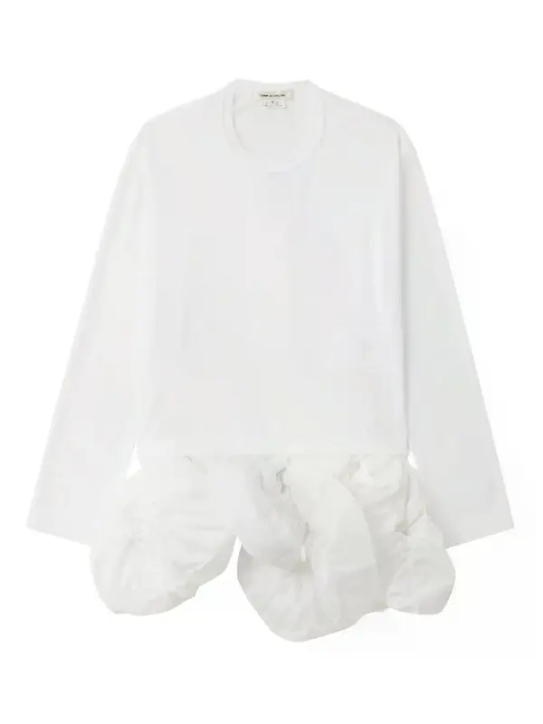 Comme Des Garçons Panelled Long-sleeve T-shirt