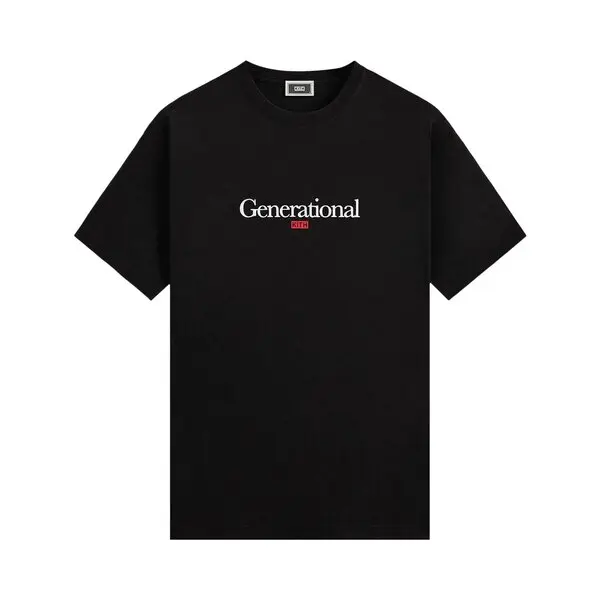 Kith Generational Quote Tee - Black