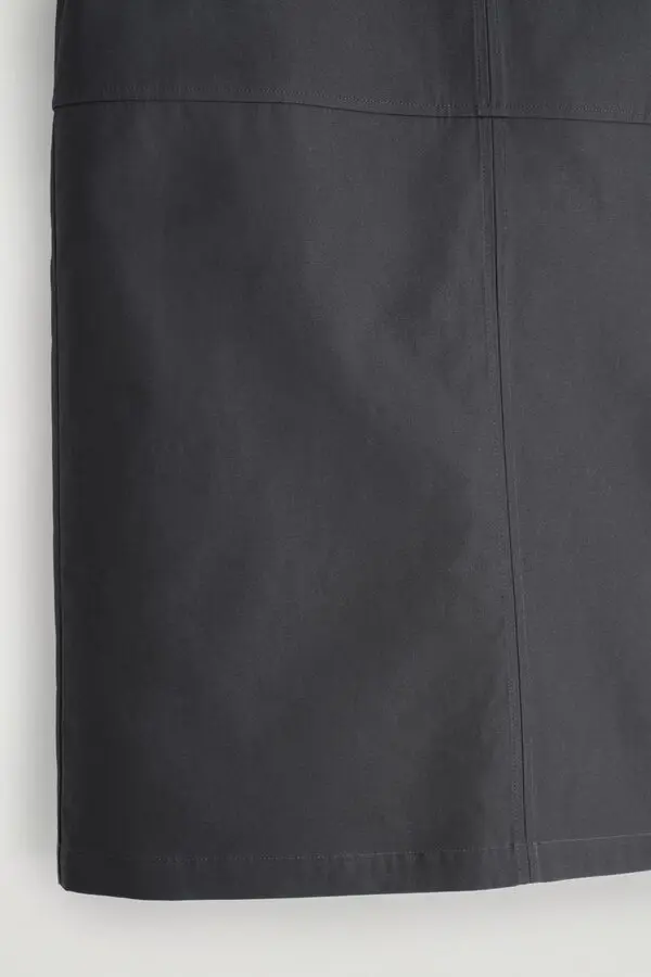 Cos Pima Cotton Pencil Skirt - Black