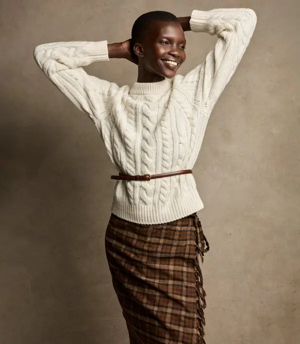DÔEN Saskia Skirt - Cornwall Plaid