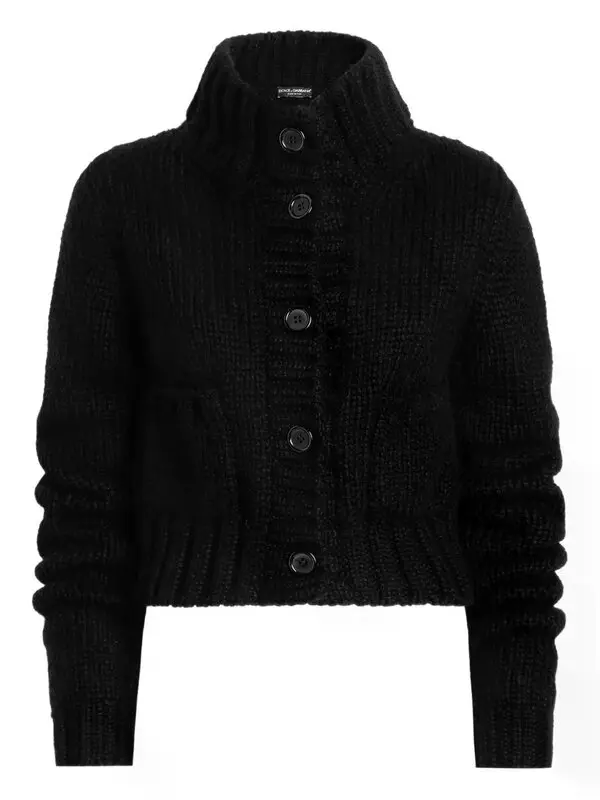 Dolce & Gabbana Ribbed Long-sleeve Cardigan