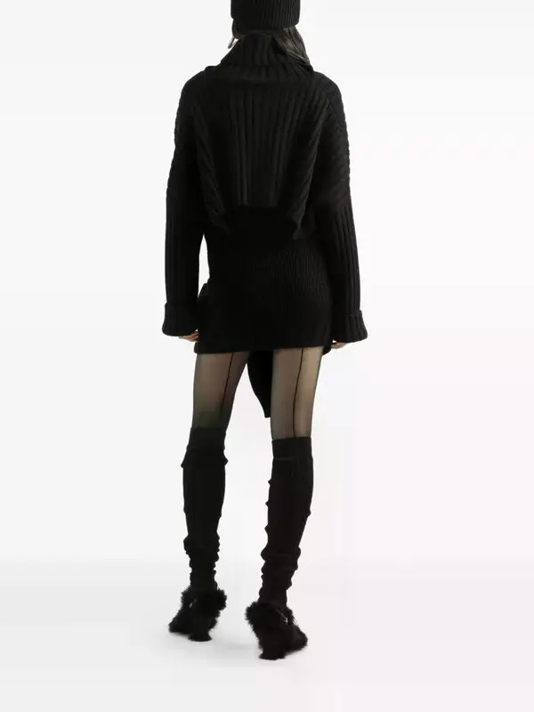 Dolce & Gabbana Ribbed Long-sleeve Cardigan