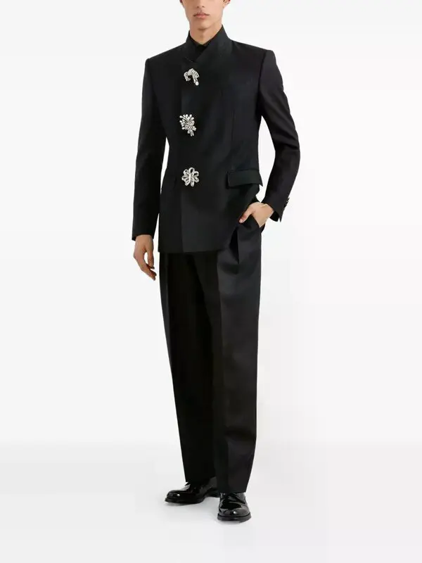 Dolce & Gabbana Pleated Wool Trousers