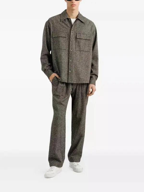 Dolce & Gabbana Check-pattern Pocket Shirt - Brown