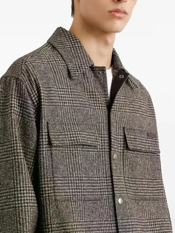Dolce & Gabbana Check-pattern Pocket Shirt - Brown