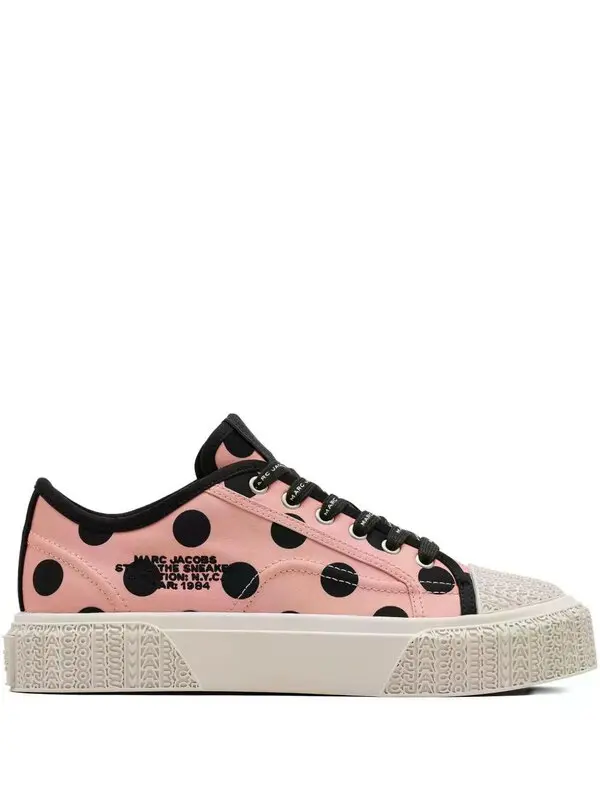 Marc Jacobs Polka-dot Platform Sneakers