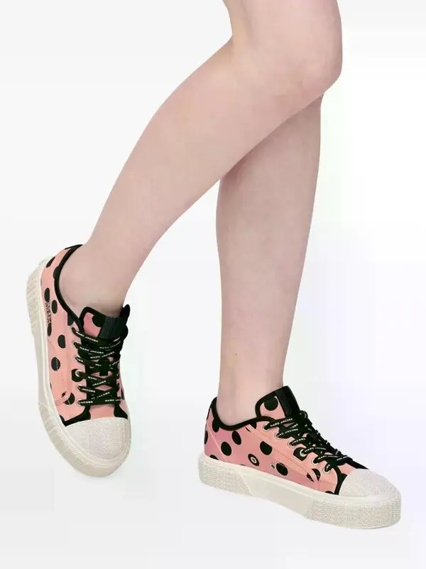 Marc Jacobs Polka-dot Platform Sneakers