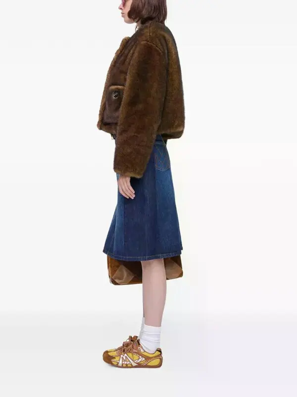 Marc Jacobs Faux-fur Jacket - Brown