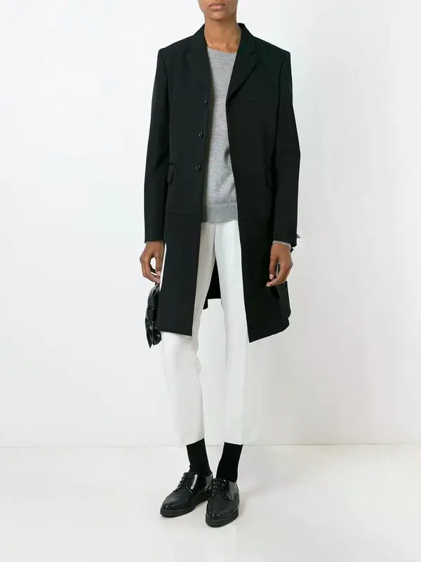 Comme Des Garçons Cut-out Bow Detailing Coat