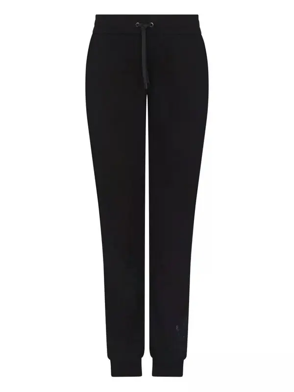 Armani Exchange Logo-detail Track Pants - Black