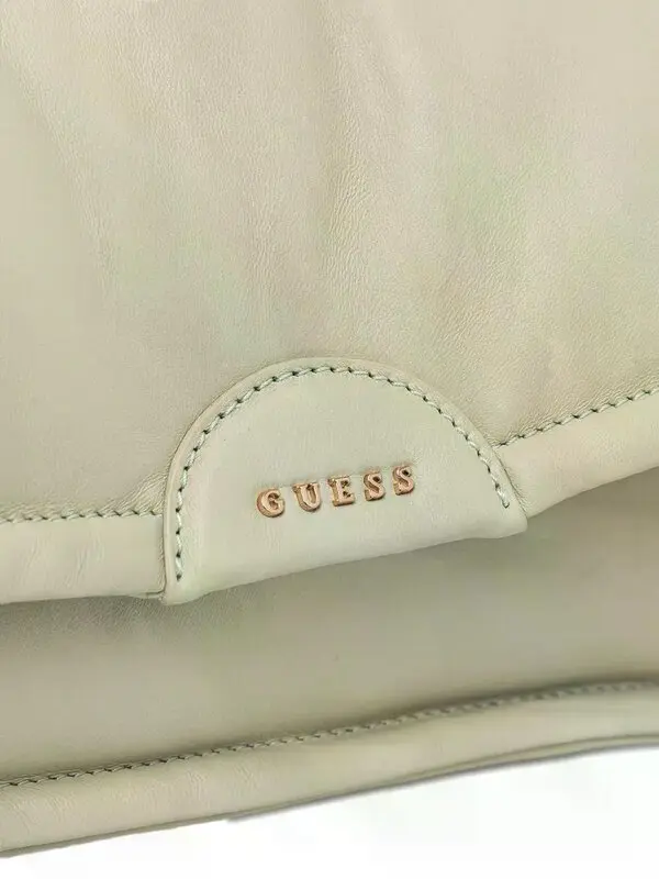 Guess Padded Flap-closure Satchel Bag - Green