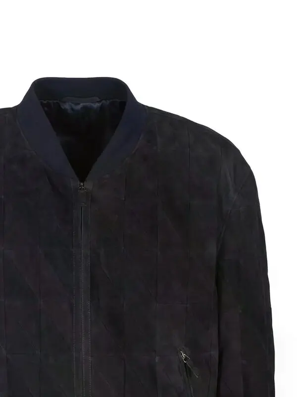 Giorgio Armani Suede Bomber Jacket